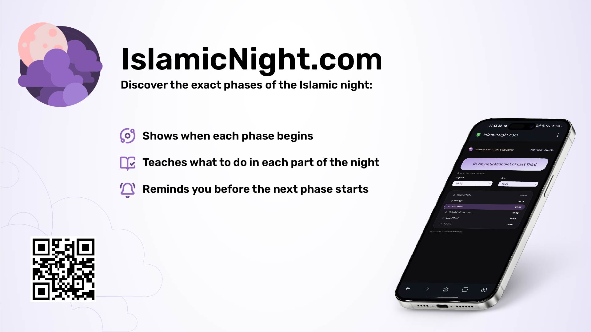 Islamic Night Calculator – The Best Times for Worship